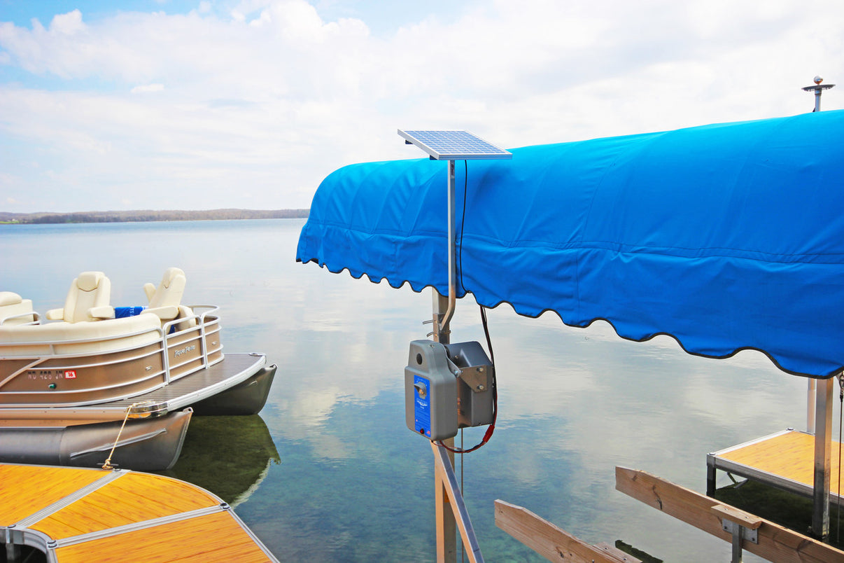 ShoreMaster 24V Solar Panel With Mounting Kit for Boat Lift – Martin ...