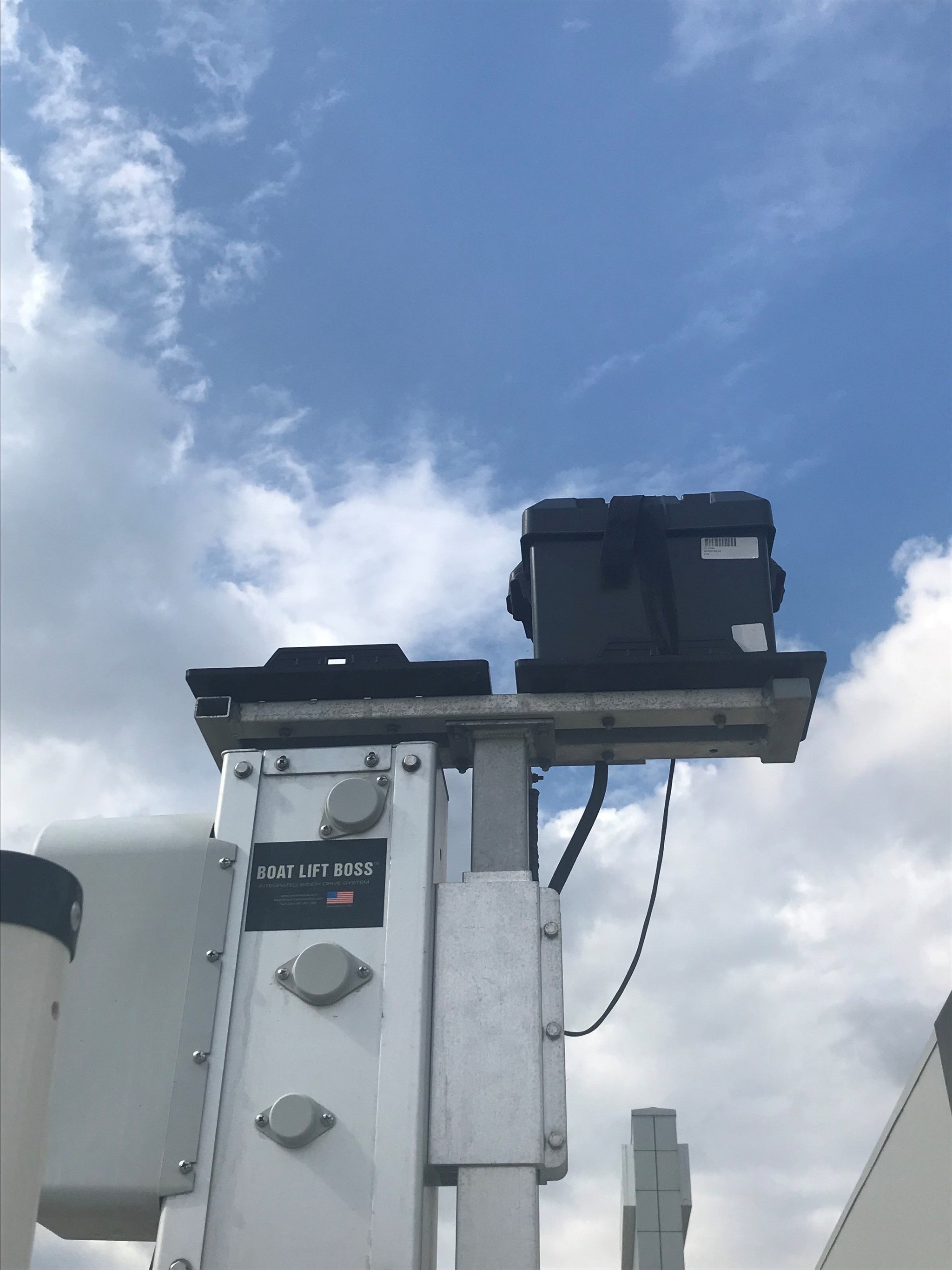 ShoreMaster Top Mounted 24V Battery Tray for Boat Lift | Shop Now ...