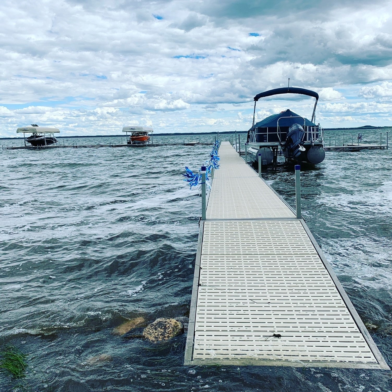 ShoreMaster Composite Deck Panel (2'x45") - Glacier Decking